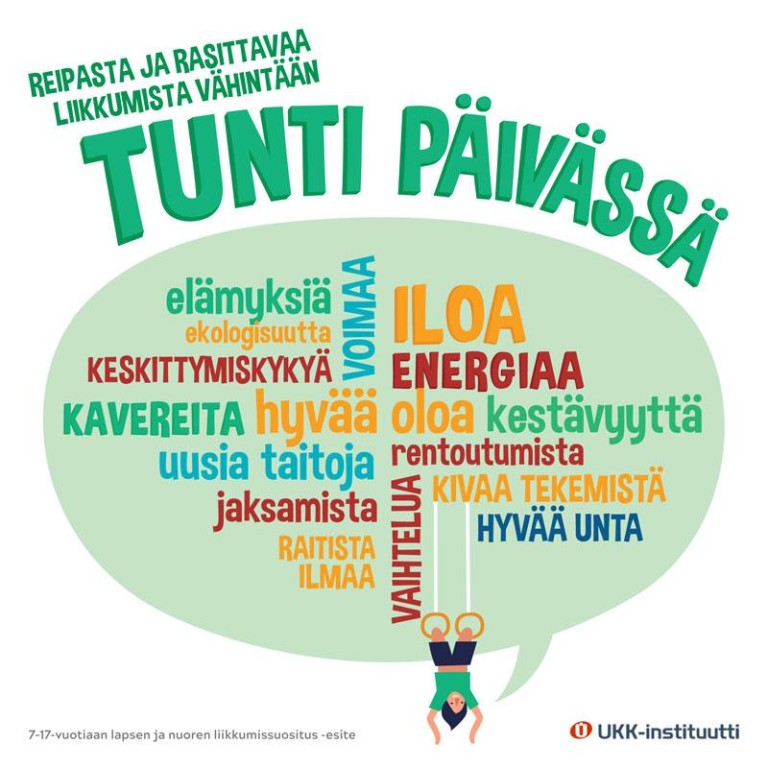 Liikunta vaikuttaa lapsen ja nuoren kehitykseen - UKK-instituutti